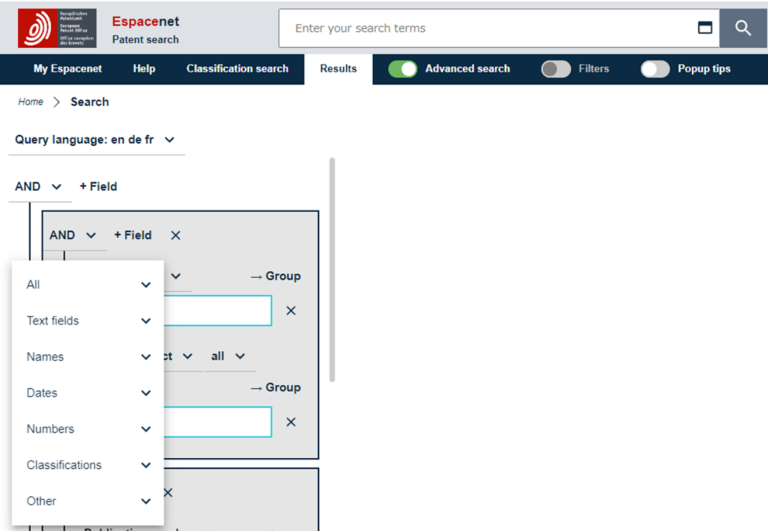 サーチャーのための欧州特許庁（EPO）の使い方 | アズテック株式会社｜特許調査・技術分析